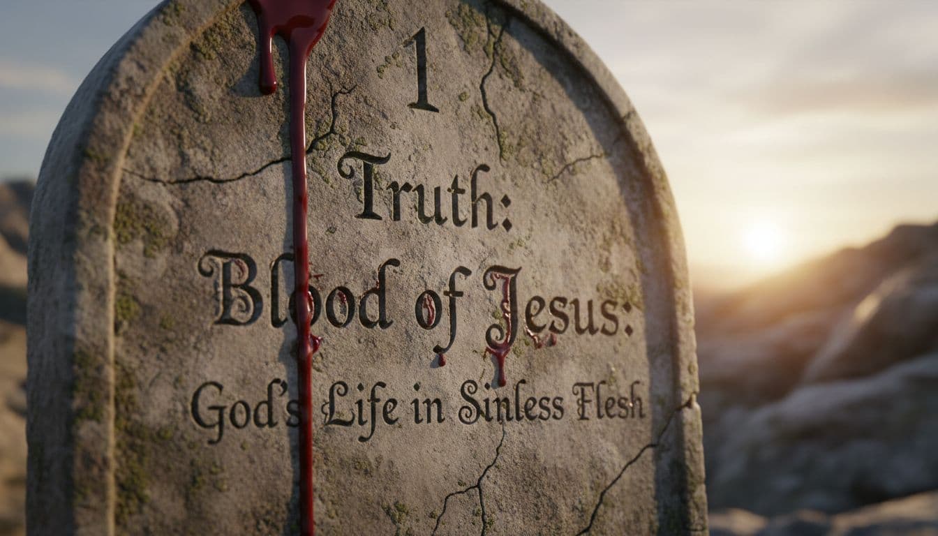 1 Truth: Blood of Jesus: God's Life in Sinless Flesh - The Holy Spirit