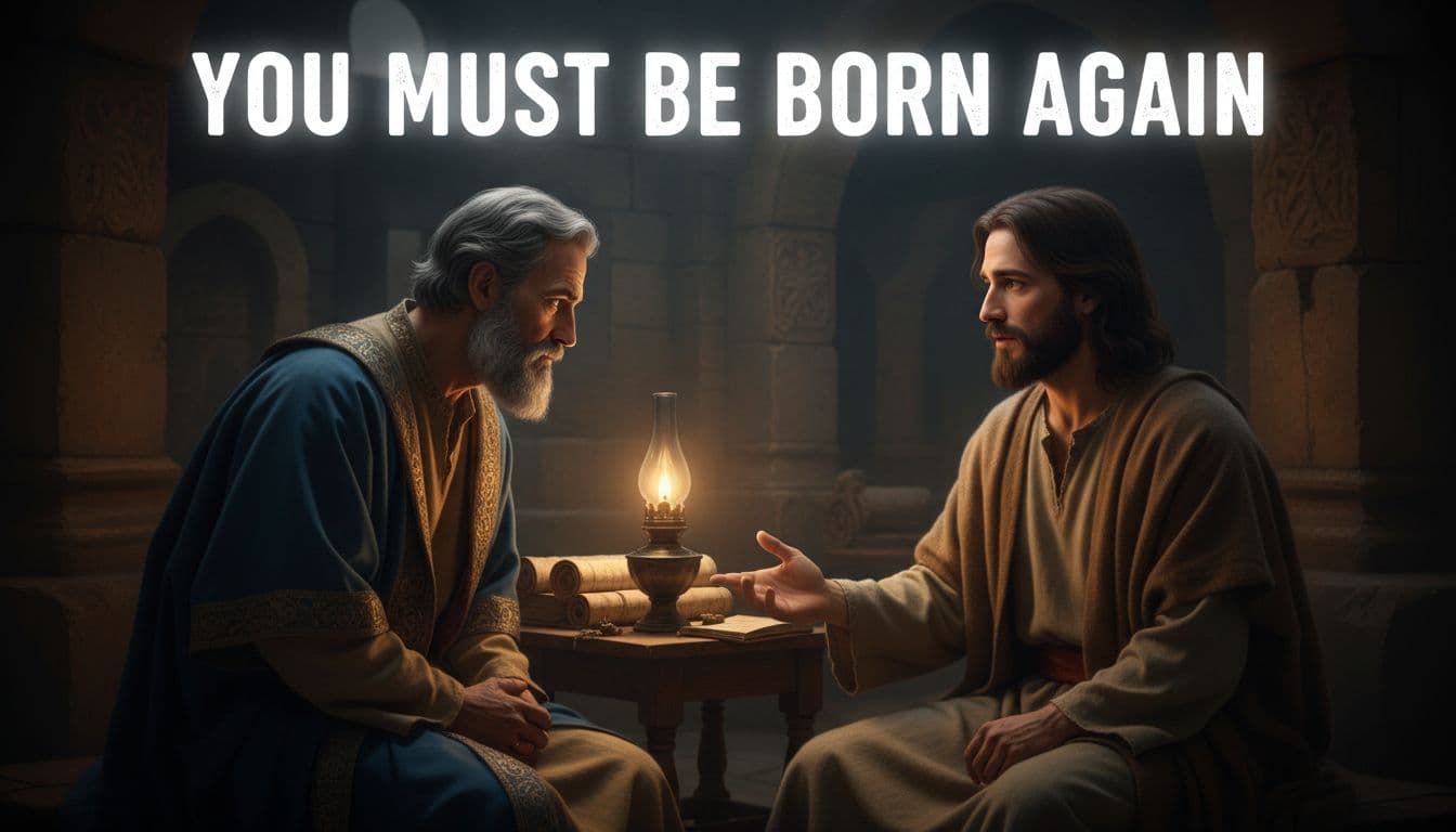 What Changes in Us to Become a Born Again Christian - John 3:3 - The ...